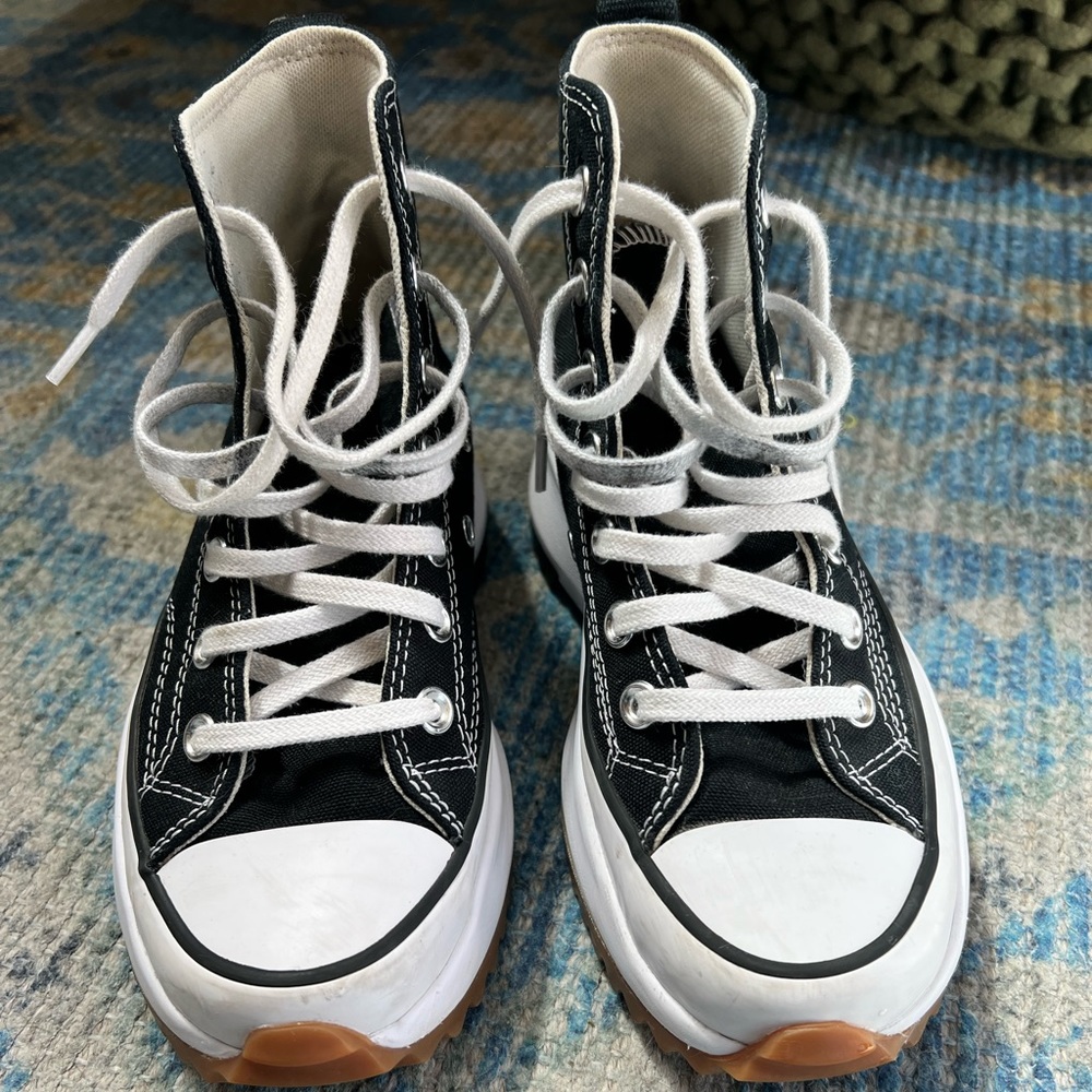 Converse All Star Run Star Hike Platform Sneakers Siz… - Gem
